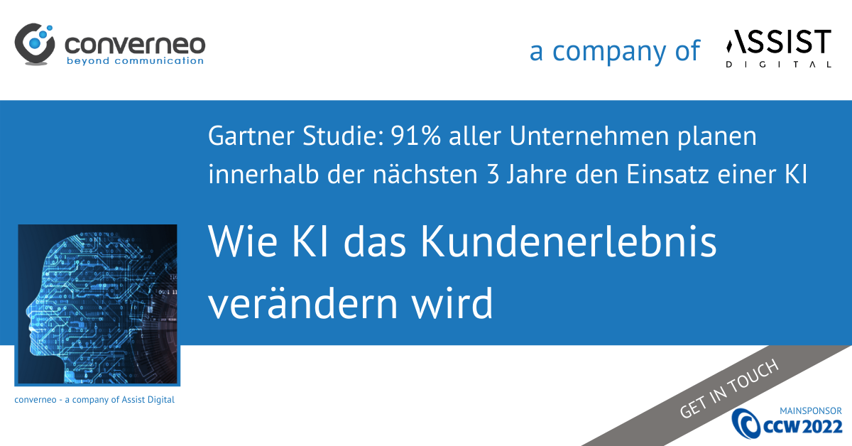 Wie KI das Kundenerlebnis verändern wird - converneo Assist Digital